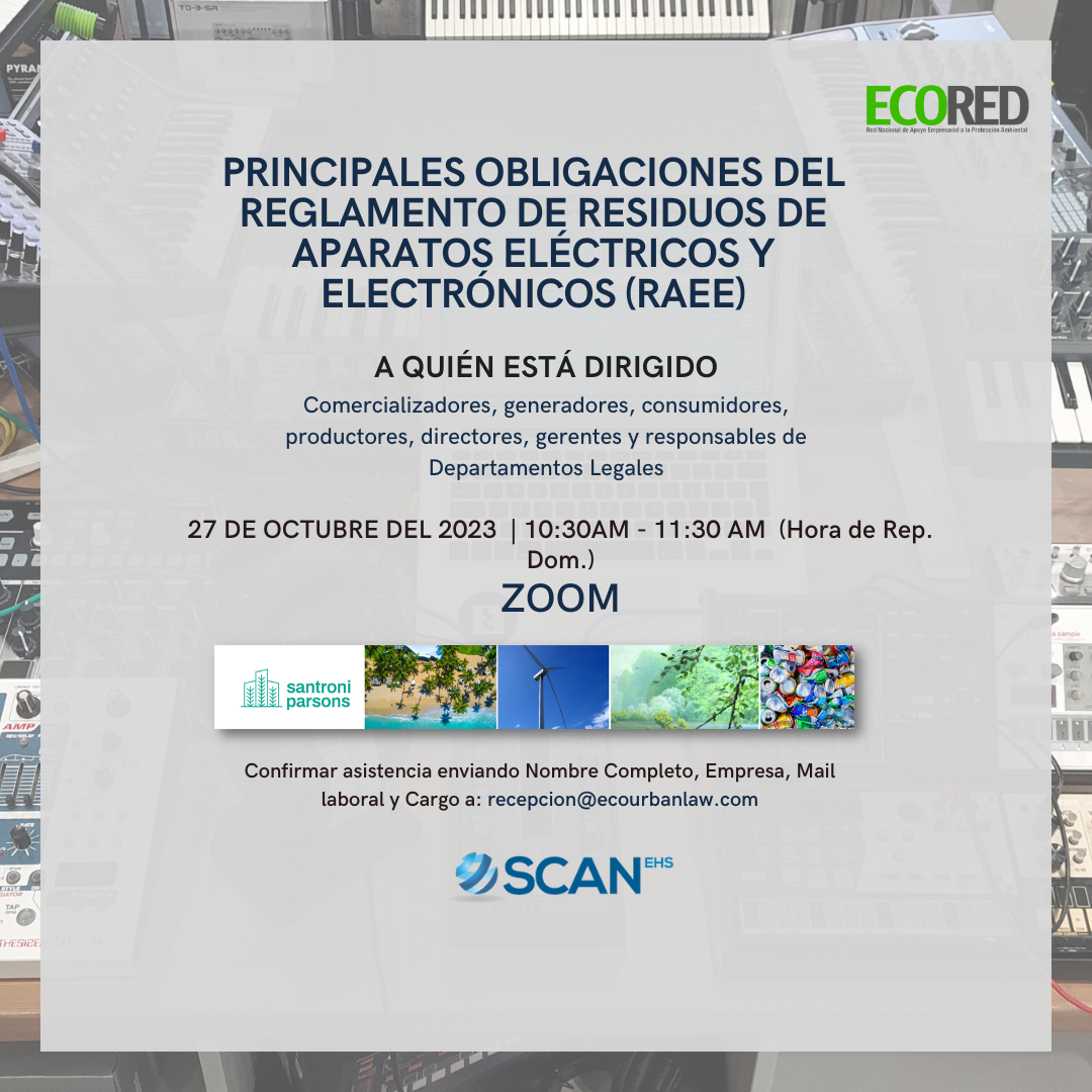 ECORED y su socio Santroni Parsons te invitan a conocer sobre el ...