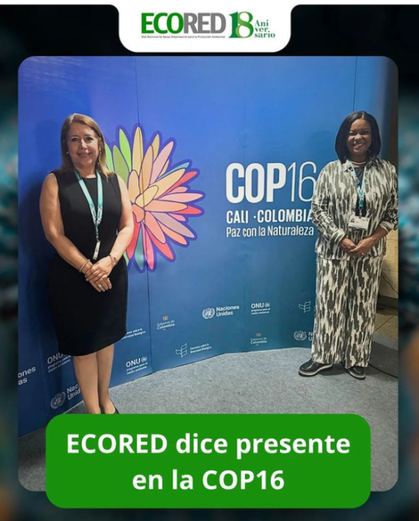 ECORED resalta el compromiso del sector privado en la conservación de la biodiversidad en la COP 16